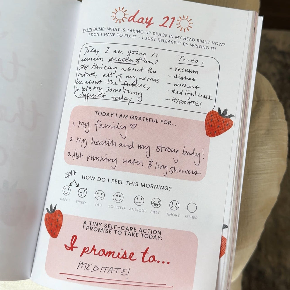 Check In. Breathe Out. 30 Day Self Care Guided Journal – LARKINROAD